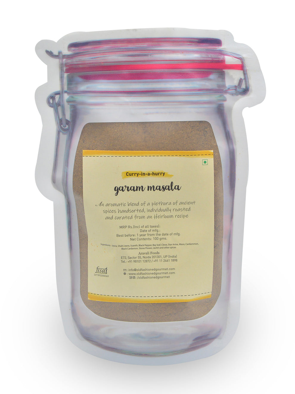 Garam Masala – OLD FASHIONED GOURMET