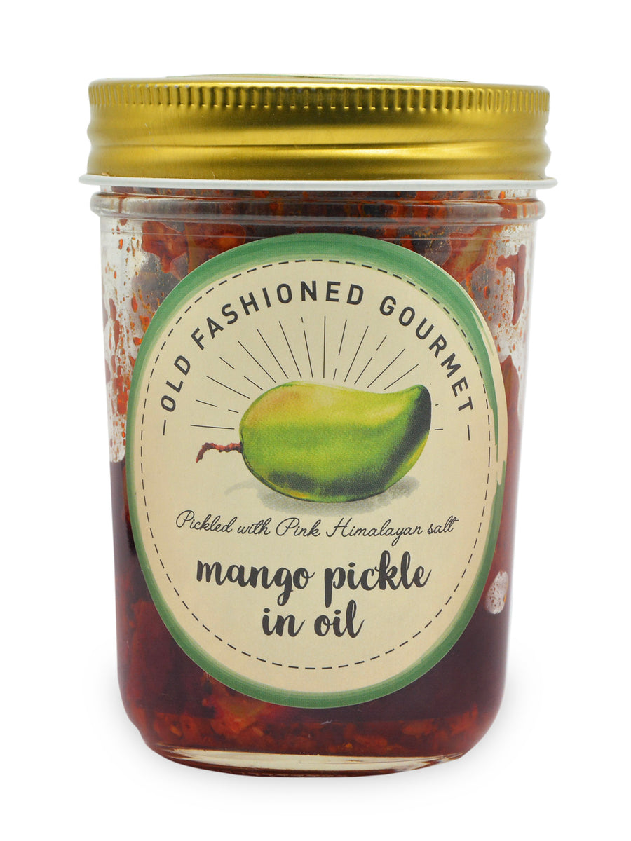 Mango Pickle in Oil – OLD FASHIONED GOURMET