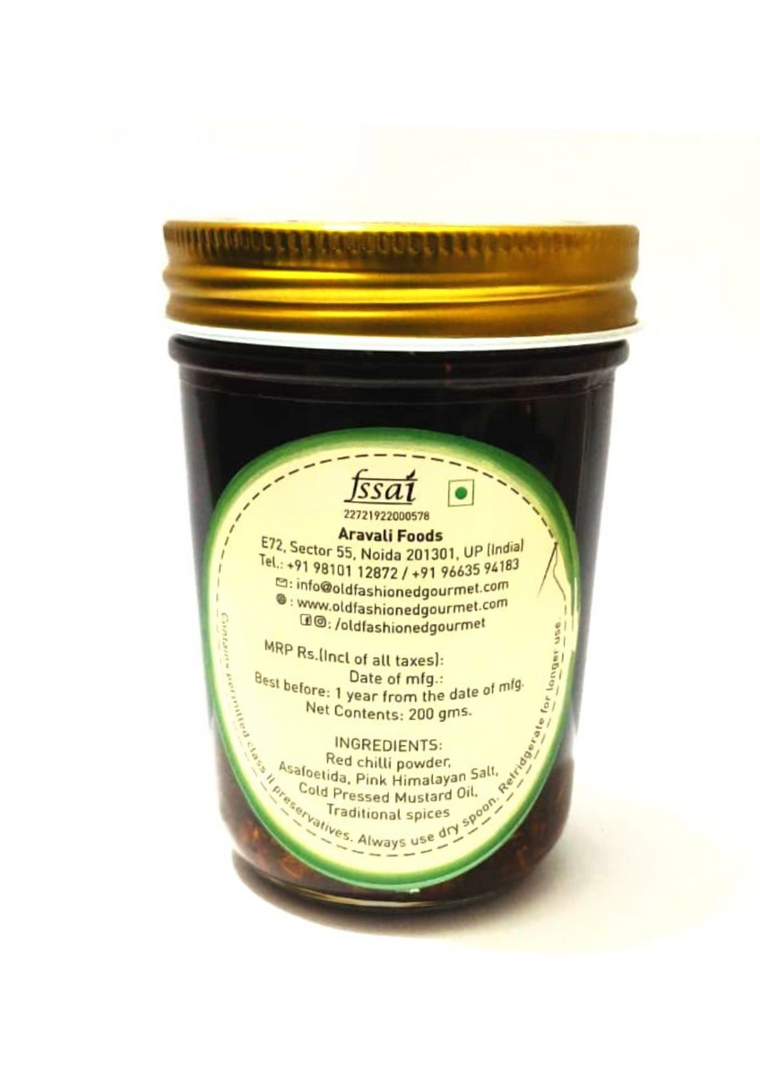 Mango pickle MASALA OIL – OLD FASHIONED GOURMET